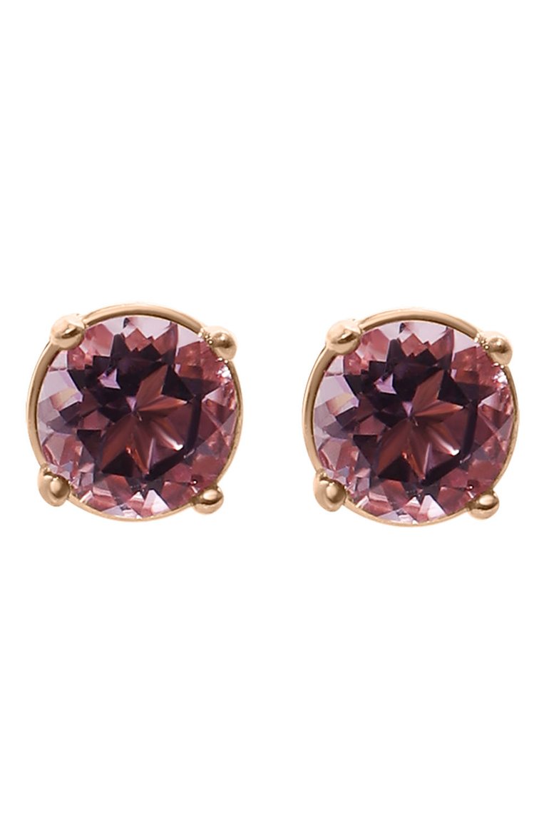 Женские розовые серьги-пусеты cartoon baby с аметистом MOONKA купить в интернет-магазине ЦУМ ...