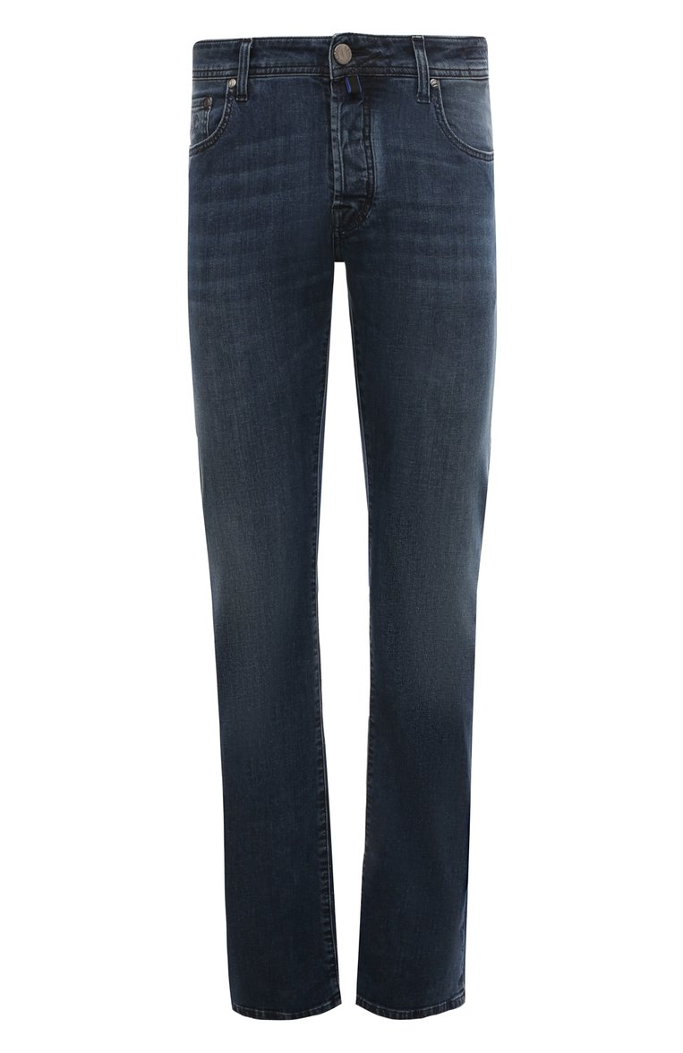 Мужские синие джинсы JACOB COHEN купить в интернет-магазине ЦУМ, арт. U ...