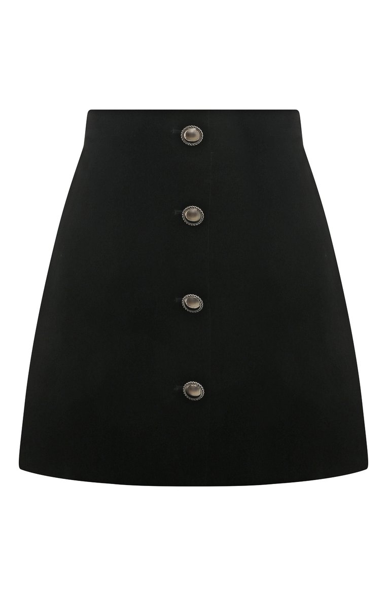 Женская черная юбка Miu Miu купить в интернет магазине ЦУМ арт Mg1793 068 F0002
