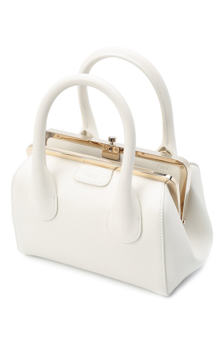Женская белая сумка joyce small CHLOÉ купить в интернет-магазине ЦУМ ...