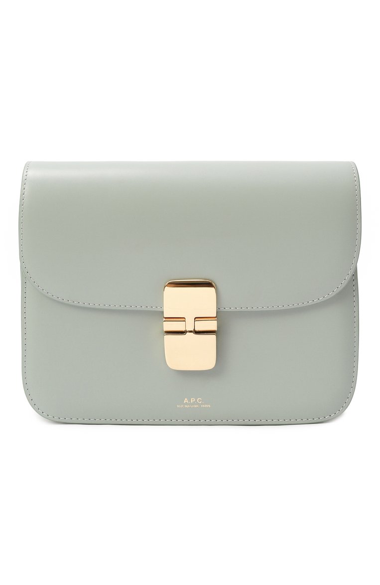 Женская голубая сумка grace small A.P.C. купить в интернет-магазине ЦУМ ...
