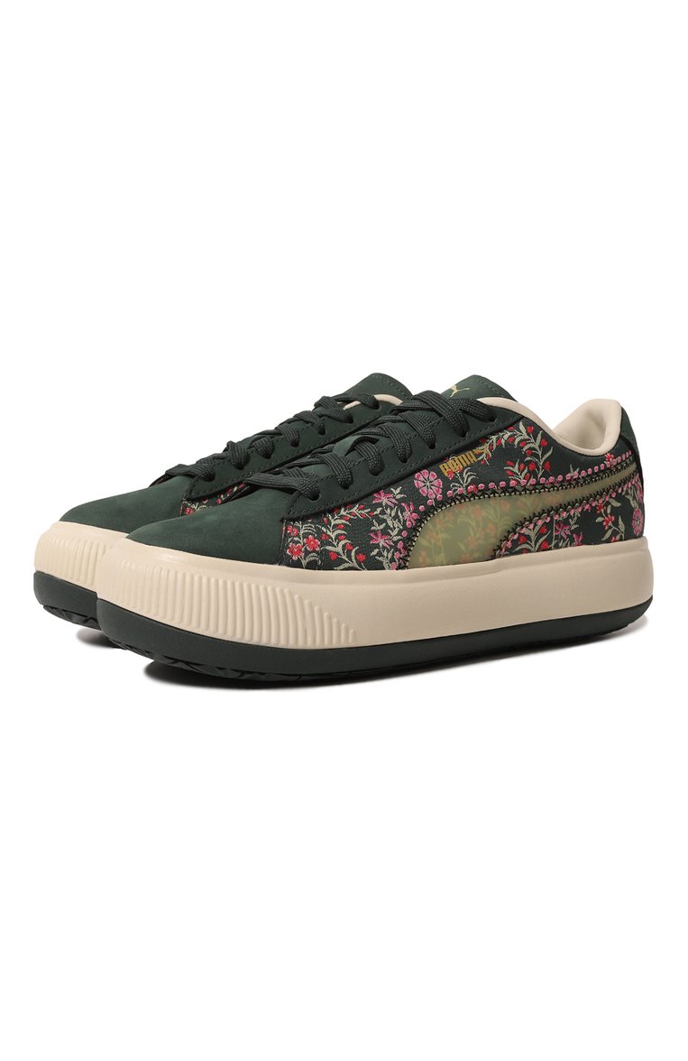 Женские хаки кеды puma by liberty london suede mayu 2 PUMA купить в ...