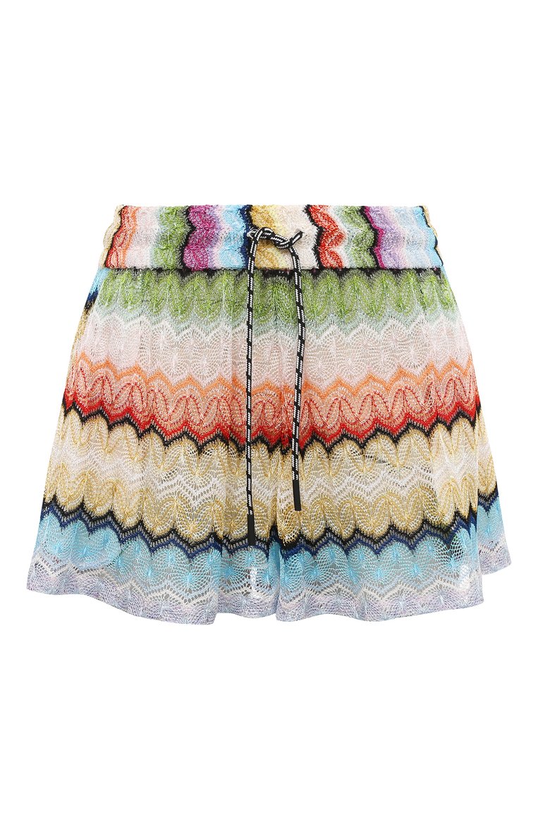 Женские разноцветные шорты из вискозы MISSONI купить в интернет ...