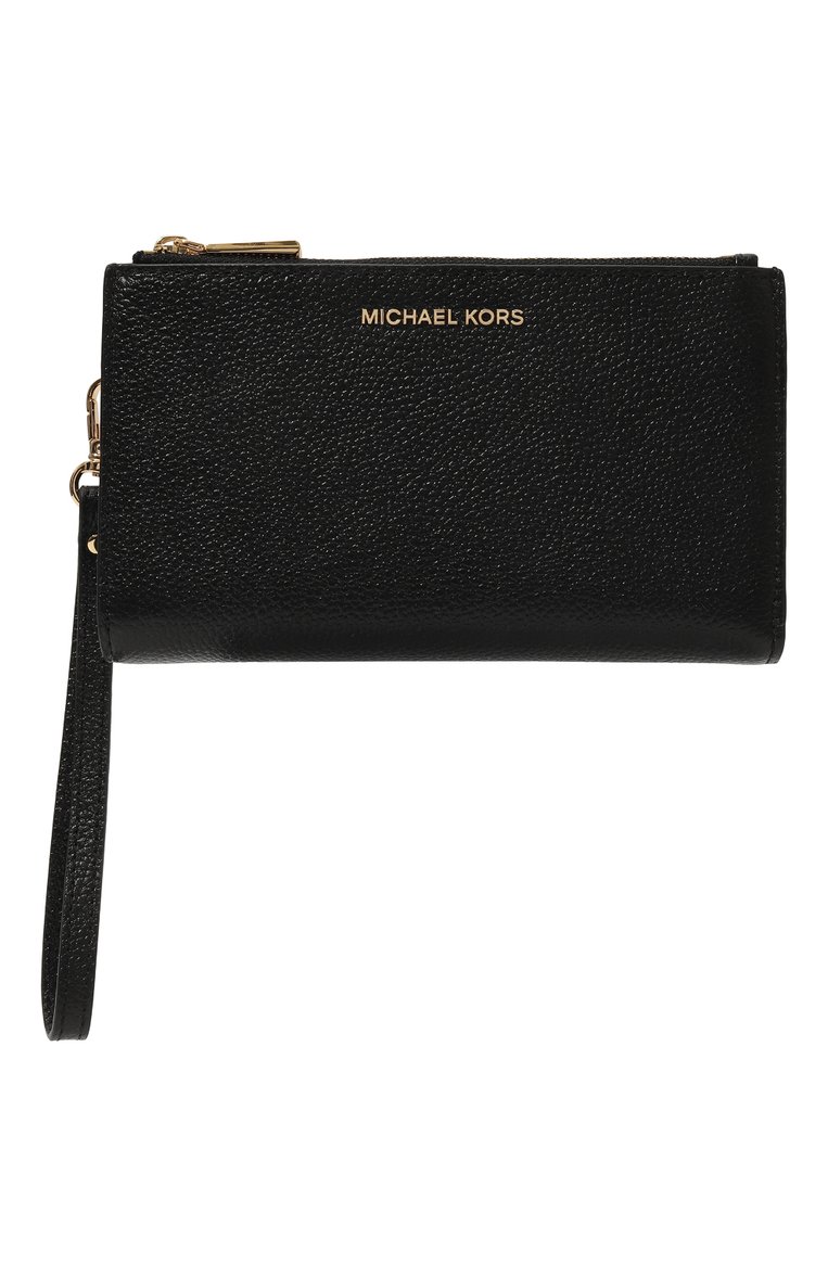 Женские черные кожаный кошелек MICHAEL MICHAEL KORS купить в интернет ...