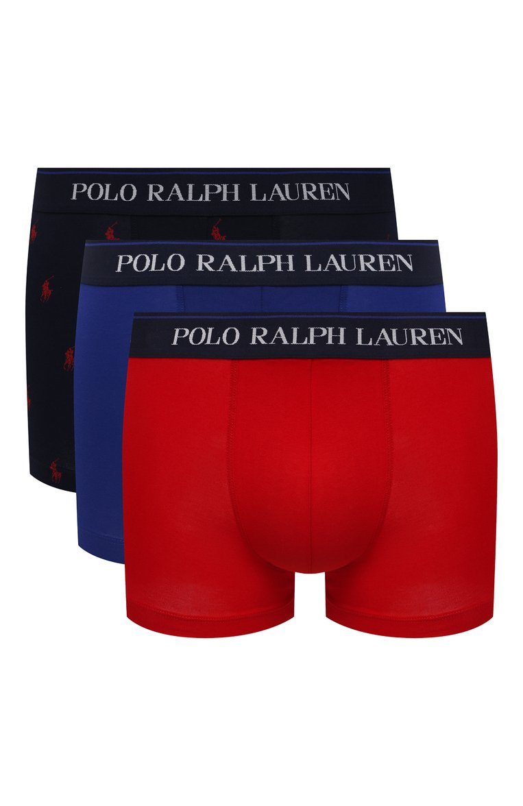Мужские разноцветные комплект из трех боксеров POLO RALPH LAUREN купить ...