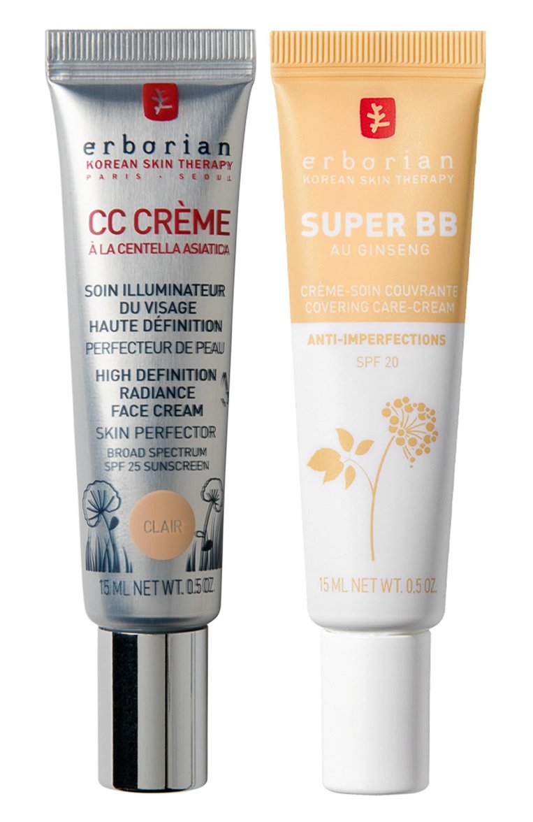 Дуэт «Суперсила BB & CC» (2x15ml) ERBORIAN для женщин — купить за 3790 руб. в интернет-магазине ...