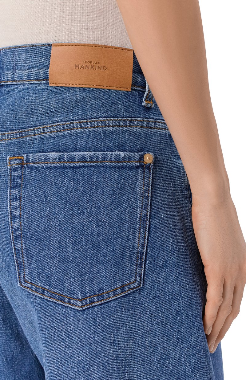 Женские синие джинсы bonnie curvilinear 7 FOR ALL MANKIND купить в ...