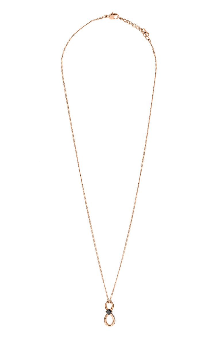 Женская золотая кулон на цепочке infinity SWAROVSKI купить в интернет ...