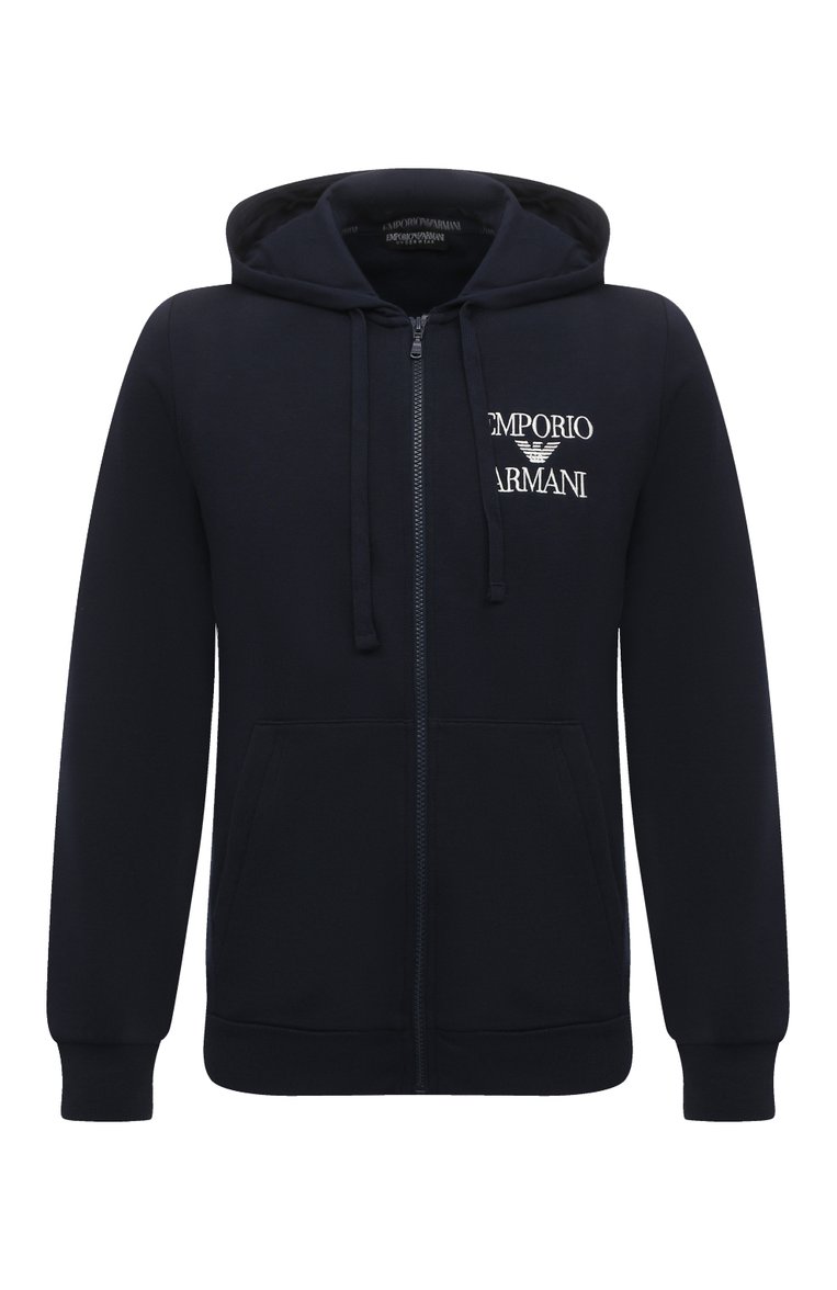 Мужской темно-синий толстовка EMPORIO ARMANI купить в интернет-магазине ...