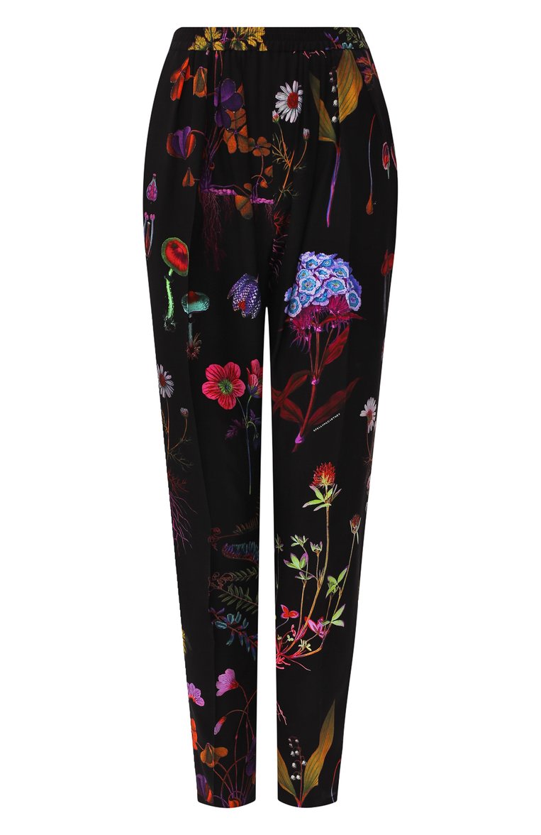 Женские черные шелковые брюки STELLA MCCARTNEY купить в интернет ...