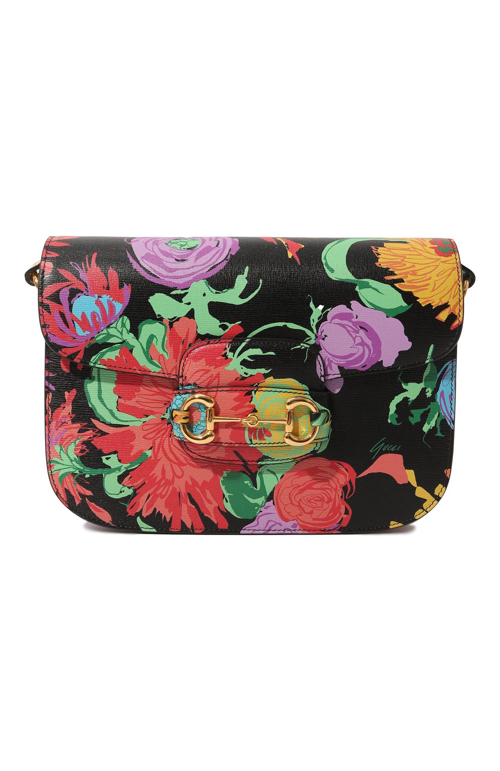 Женская разноцветная сумка 1955 horsebit gucci x ken scott GUCCI купить ...