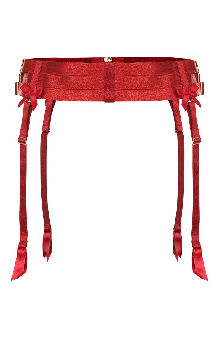 Женский красный пояс для чулок BORDELLE купить в интернет-магазине ЦУМ ...