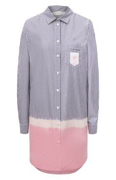 Женское синее хлопковое платье PALM ANGELS купить в интернет-магазине ...