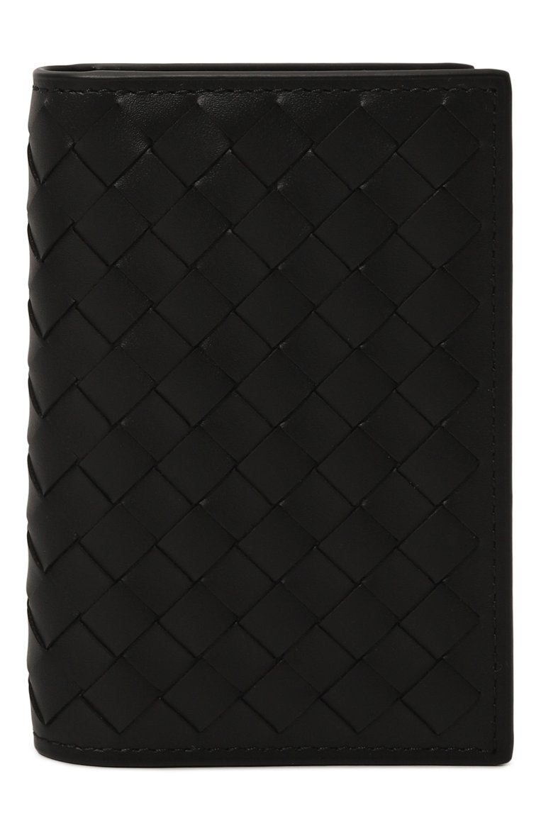 Мужской черный кожаный футляр для кредитных карт BOTTEGA VENETA купить ...