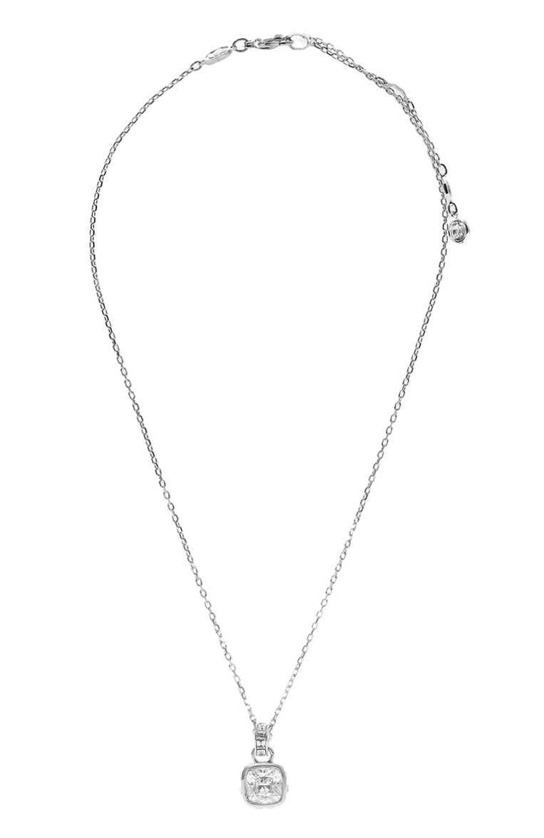 Женская серебряная подвеска birthstone на цепочке SWAROVSKI купить в ...