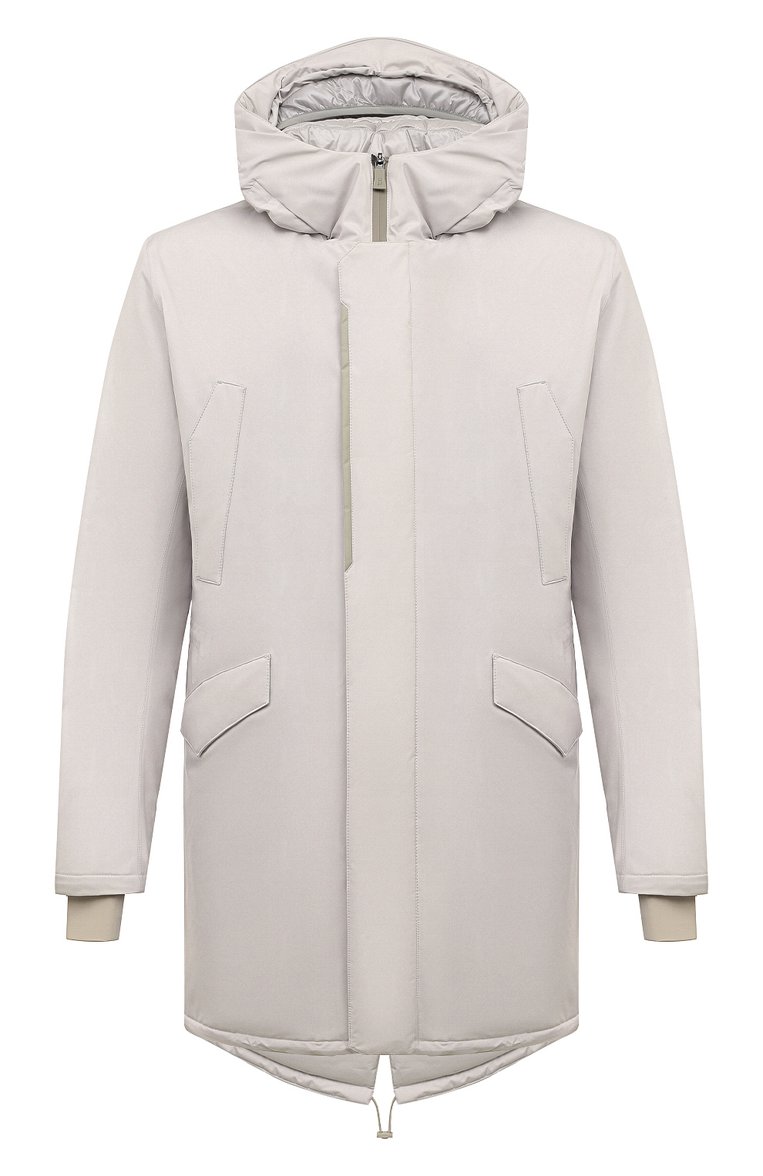 Мужская светло-серая пуховая парка HERNO купить в интернет-магазине ЦУМ, арт. PI100UL/11121 ...
