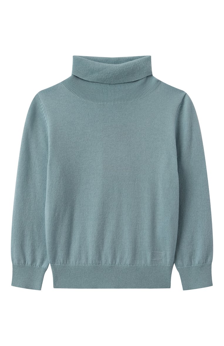 Шерстяная водолазка темно-голубая NORVEG детская — купить в интернет ...
