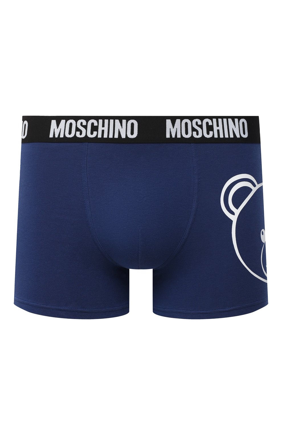 Мужские темно-синие хлопковые боксеры MOSCHINO купить в интернет ...