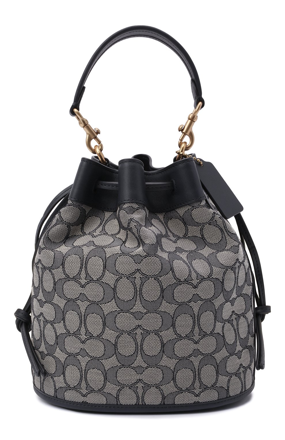 Женская темно-синяя сумка field COACH купить в интернет-магазине ЦУМ ...