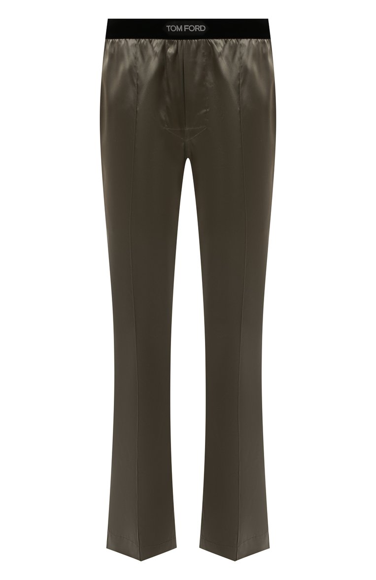 Мужские хаки шелковые домашние брюки TOM FORD купить в интернет ...