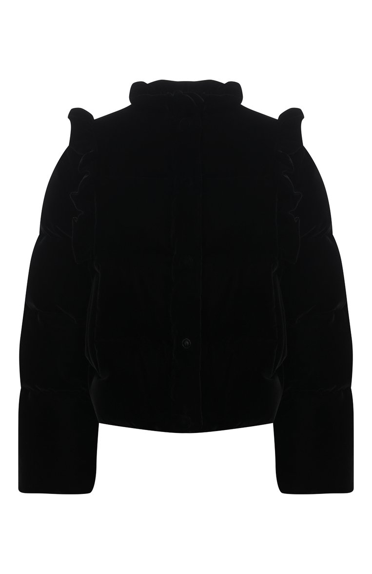 Женский черный пуховик Miu Miu купить в интернет магазине ЦУМ арт Ml632 1cpj F0002