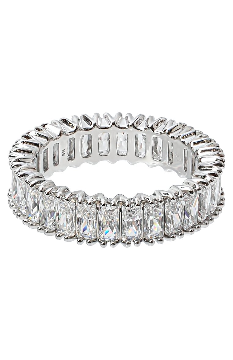 Кольцо matrix SWAROVSKI серебряного цвета купить в интернет-магазине ...